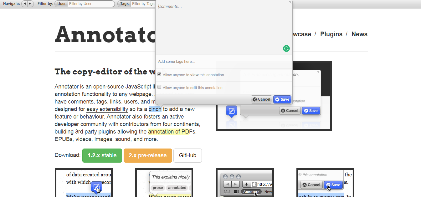 Annotator editor widget on dragging using resize icon only expands but never shrinks · Issue ...