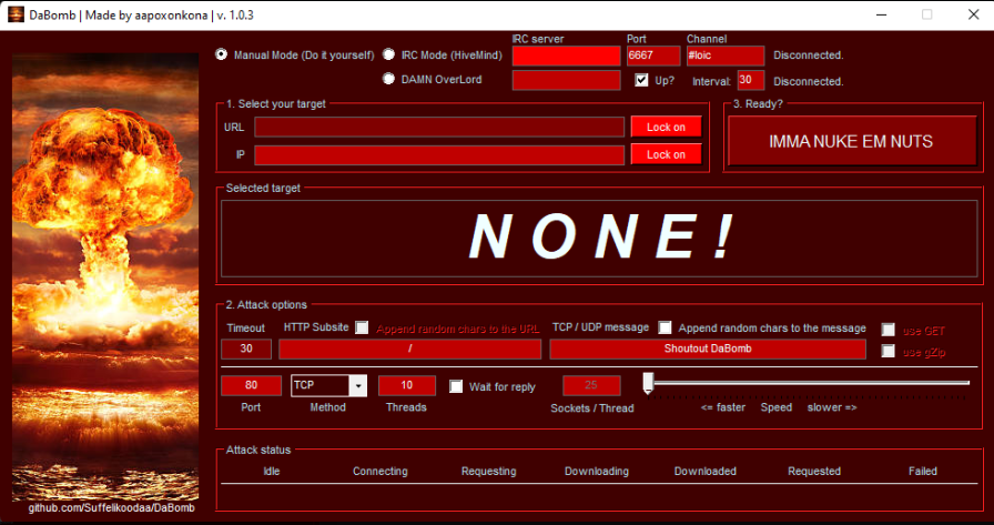 GitHub - Aapoxix/DaBomb-stresser: 💣DaBomb free stresser💣