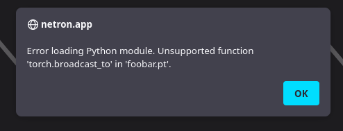 TorchScript: Unsupported function 'torch.broadcast_to' · Issue #920 · lutzroeder/netron · GitHub