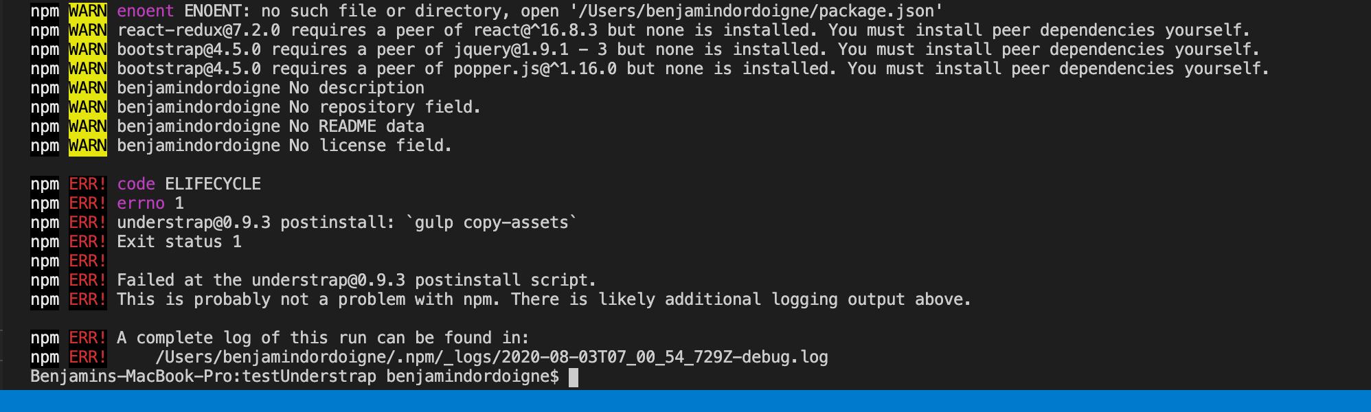 Gulp Watch Hanging. · Issue #1214 · understrap/understrap · GitHub