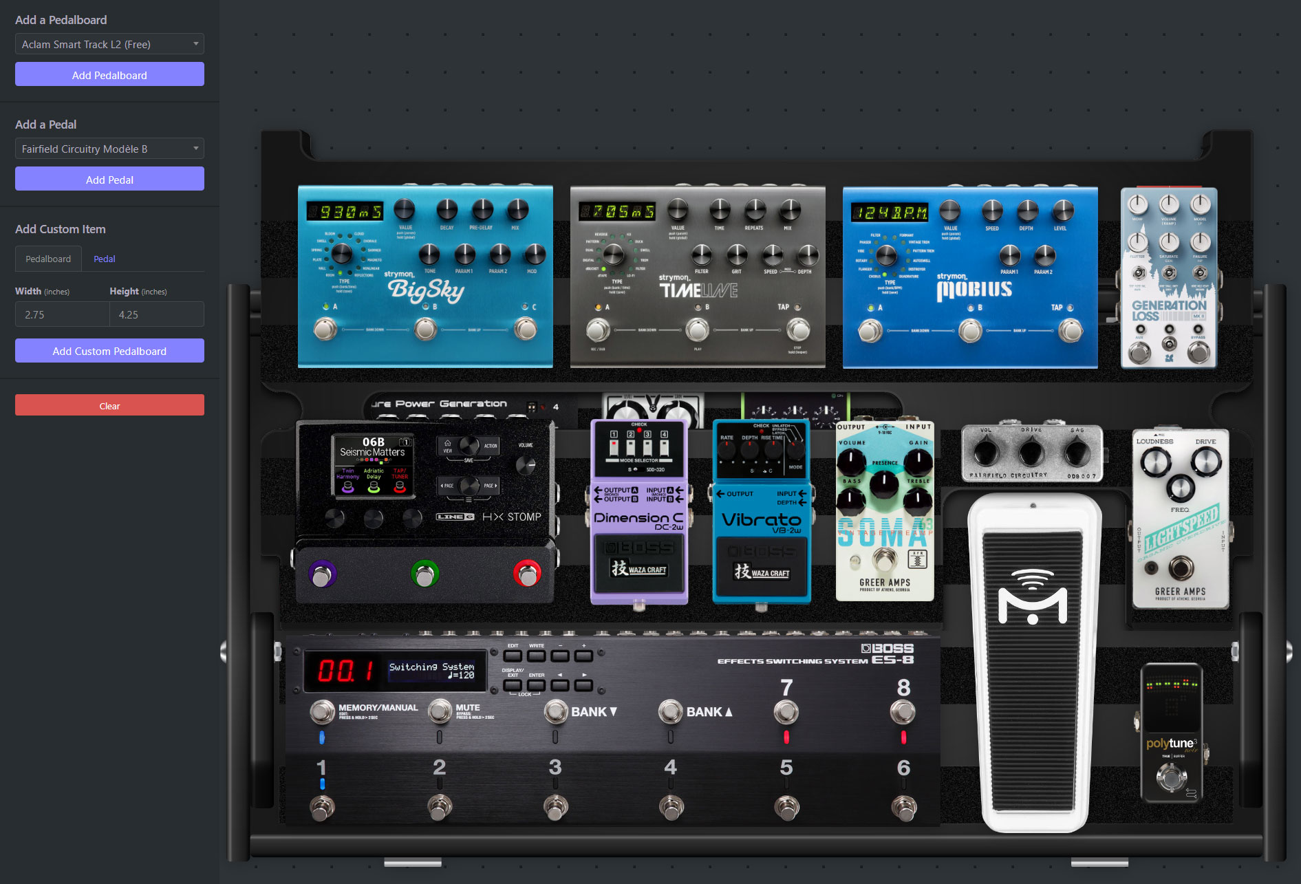 Pedalboard Request: Pivotal Pedalboards · Issue #1379 · PedalPlayground/pedalplayground · GitHub