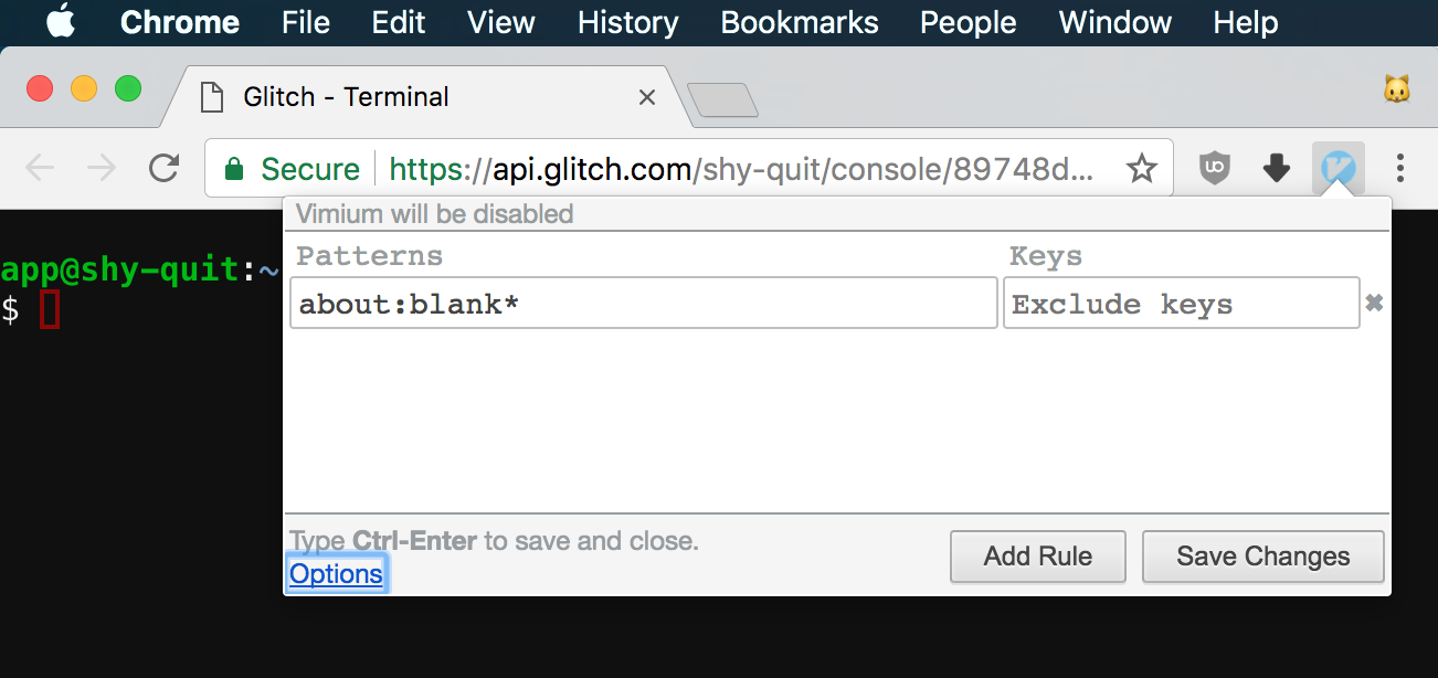Issues with Minimal Winow · Issue #2562 · philc/vimium · GitHub