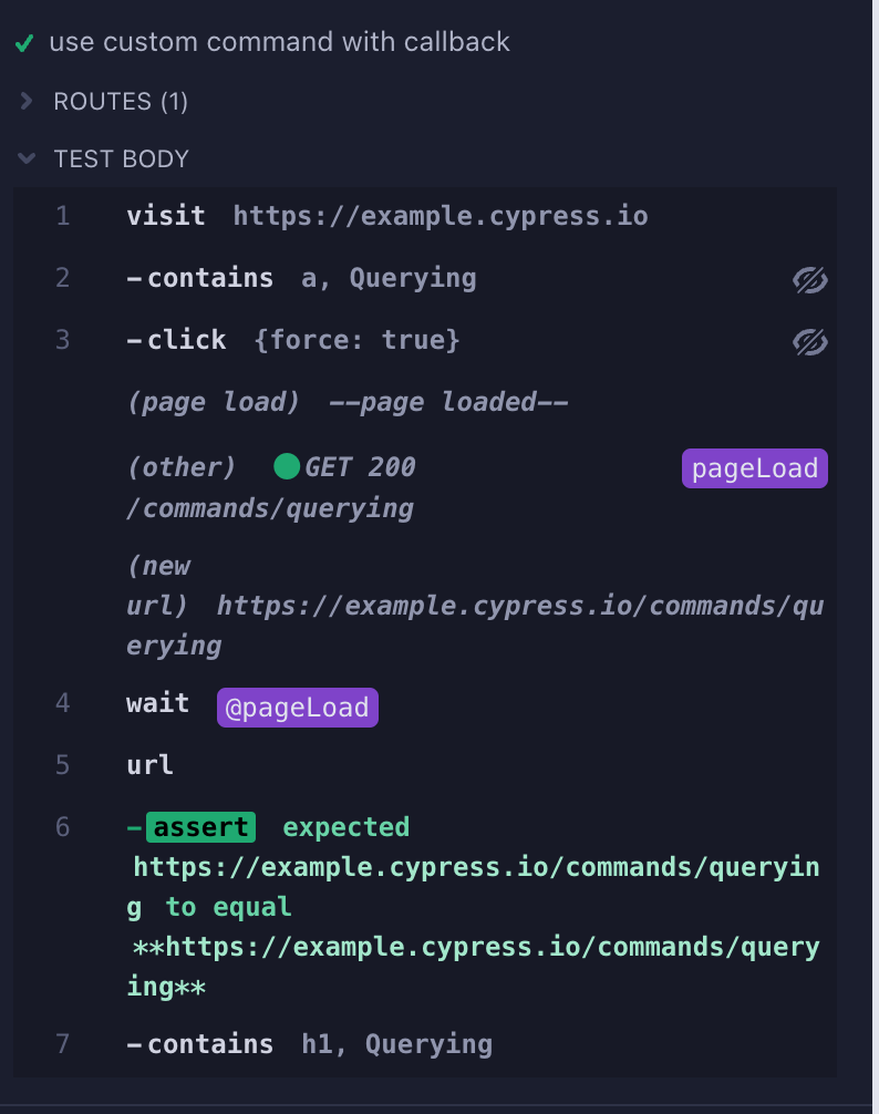 Custom commands with callbacks · Issue #25617 · cypress-io/cypress · GitHub