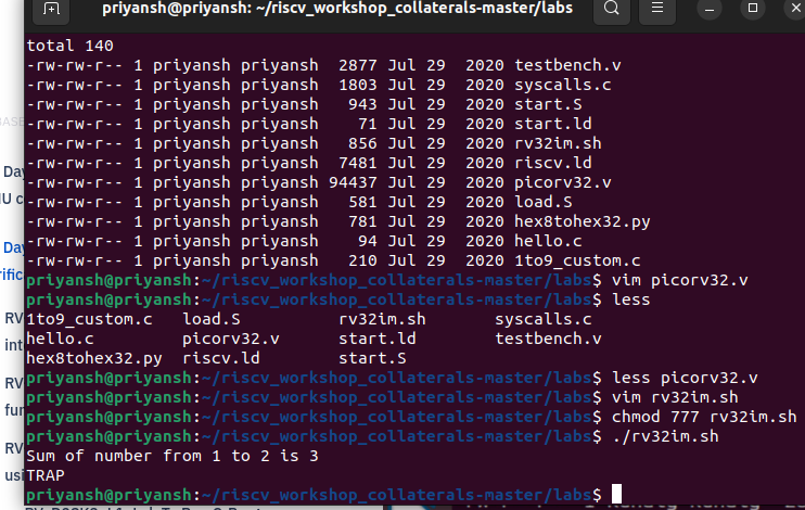 GitHub - Priyanshiiitb/RISCV