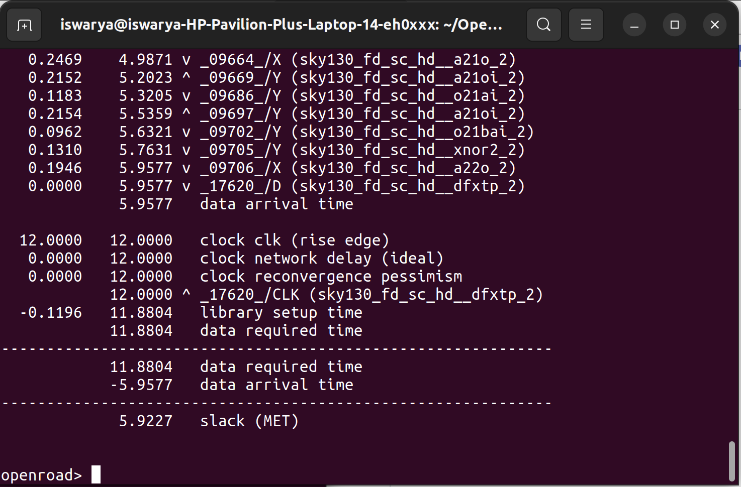 GitHub - IswaryaIlanchezhiyan/Iswarya_Advanced_Physical_Design_Using_OpenLANE-Sky130