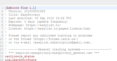 EasyList and EasyPrivacy won't update · Issue #308 · uBlockOrigin ...