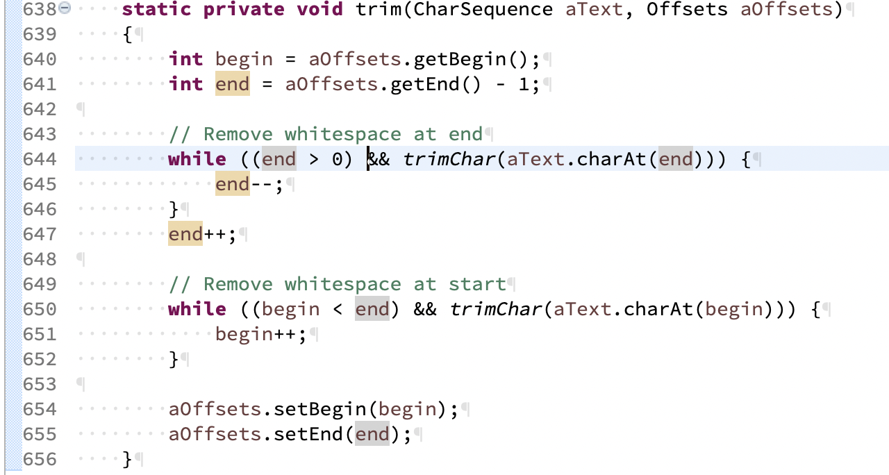 IndexOutOfBoundsException in BratRenderer.trim · Issue #2629 ...