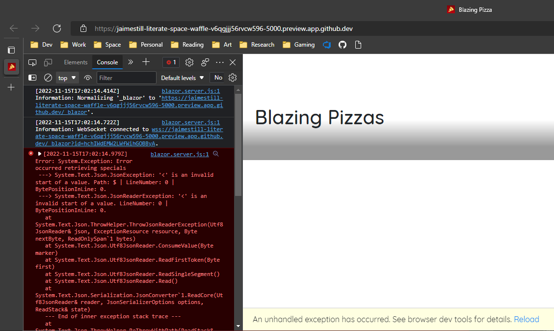 Blazor Navigationbaseuri Incorrect On Forwarded Ports · Issue 45081 