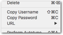 cmd-c to copy password of selected entry · Issue #749 · MacPass/MacPass · GitHub