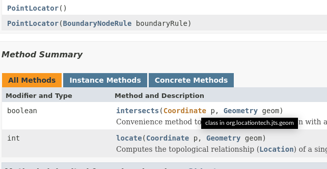Pointlocator Class Access · Issue 377 · Bjornharrtelljsts · Github 