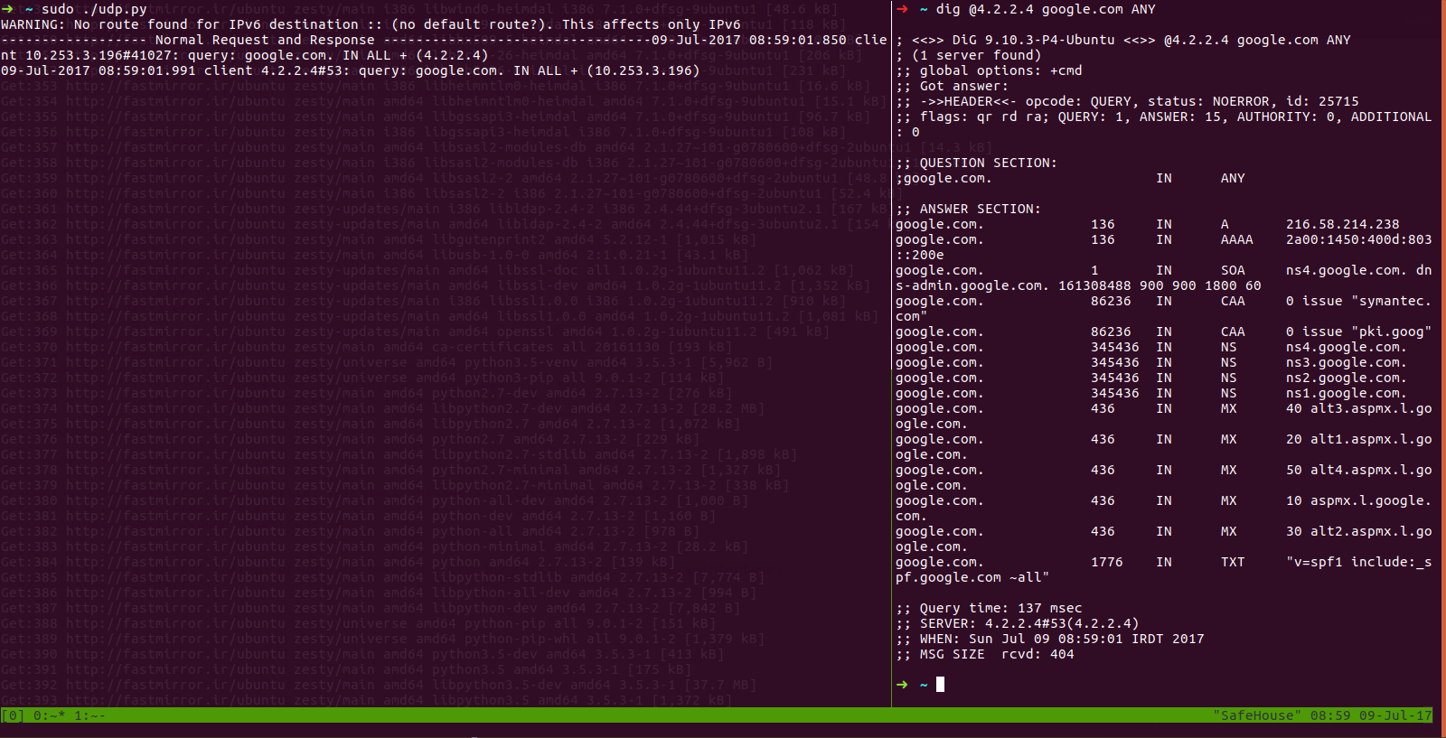 Problem With Packet Size More Than 1500 Bytes · Issue 709 · Secdevscapy · Github