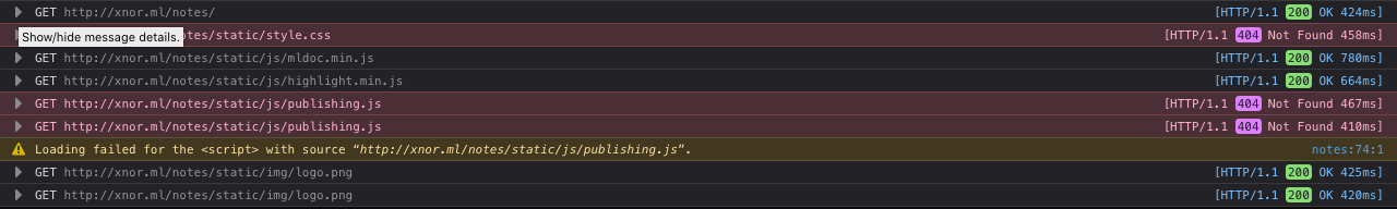 Logseq publishing release doesn't work well · Issue #629 · logseq/logseq · GitHub