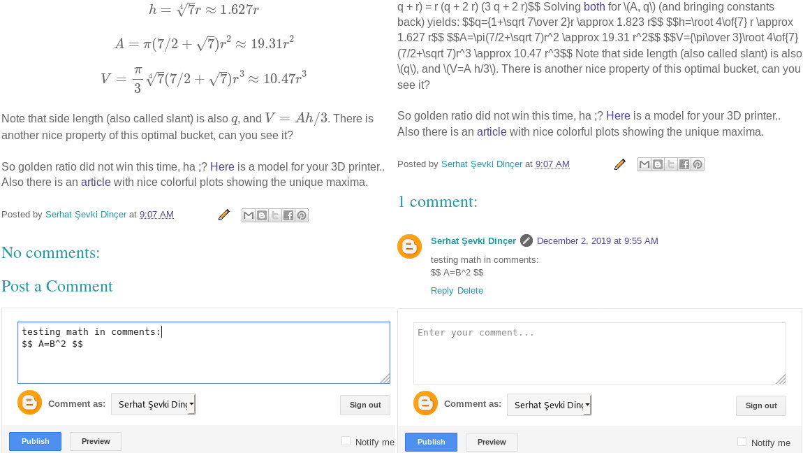 [v3] Math in Blogspot comment ruins whole math in blog post · Issue #2253 · mathjax/MathJax · GitHub