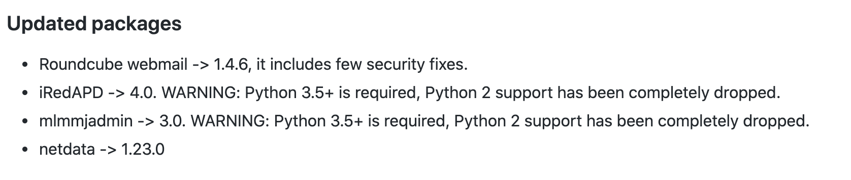 Error installation "sha256sum: WARNING: 1 listed file could not be read" · Issue #43 · iredmail ...