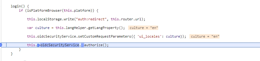 try use setCustomRequestParameters({ 'ui_locales': culture}); · Issue #424 · damienbod/angular ...