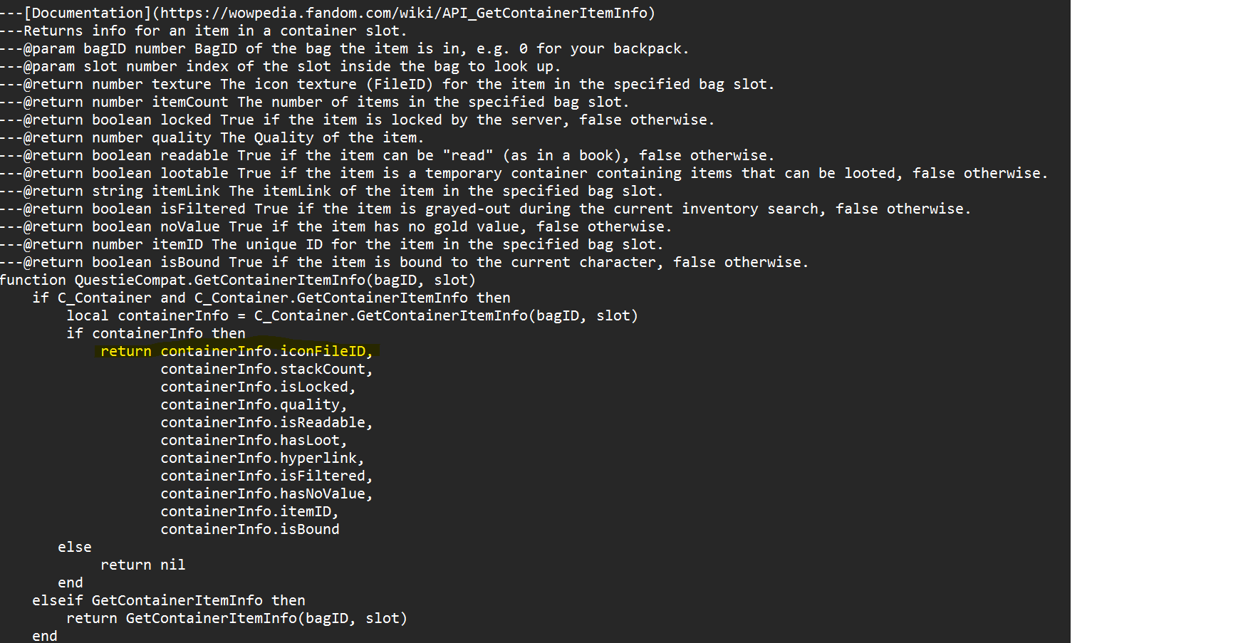 LUA issue causing questie not to work · Issue #5057 · Questie/Questie · GitHub