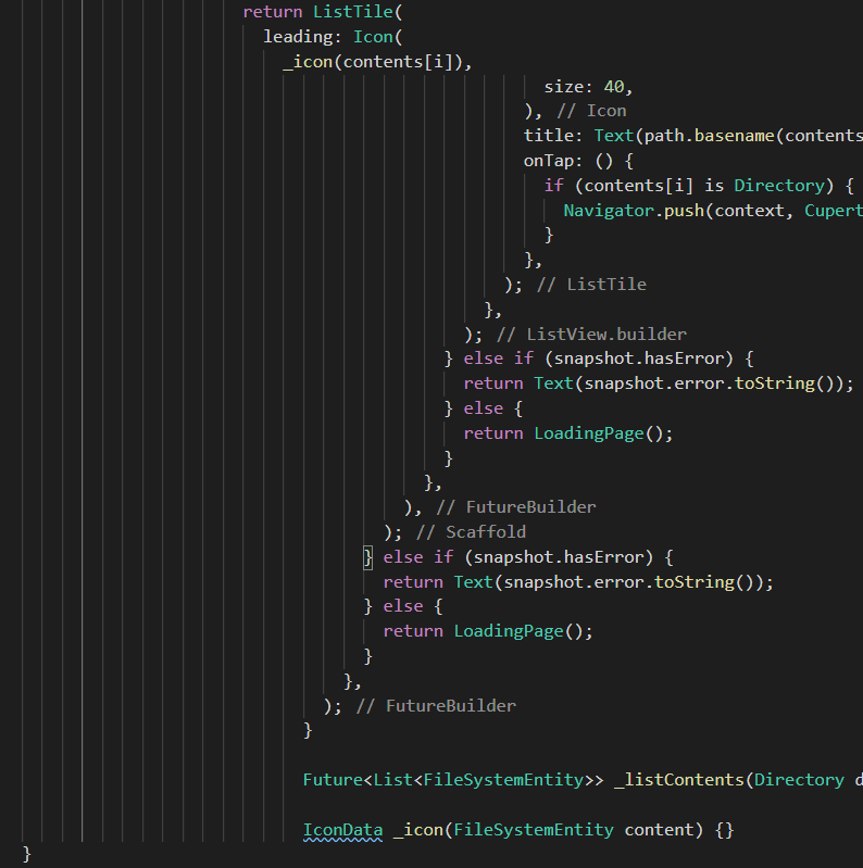 Createmethod Wreaks The Formattings Issue 2032 Dart Code Dart