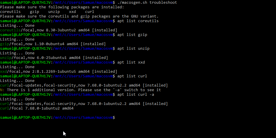 GNU Varients. · Issue #310 · myspaghetti/macos-virtualbox · GitHub