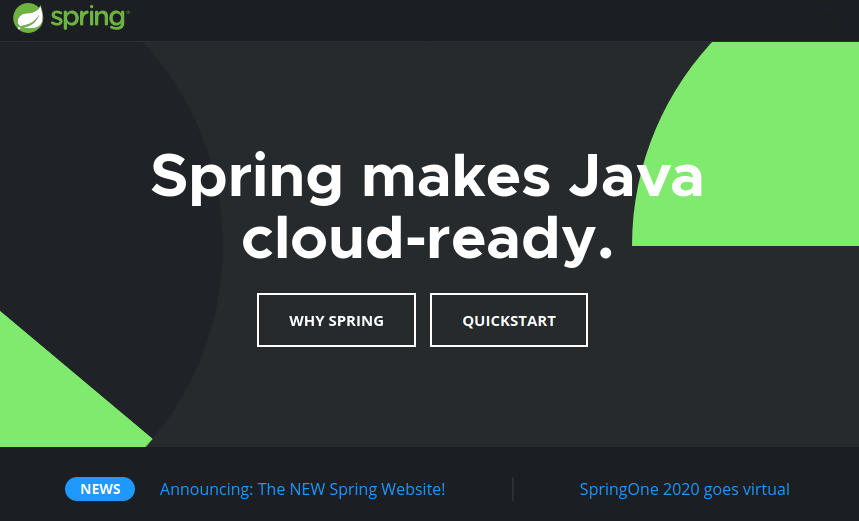 Hamburger menu is not visible in dark mode · Issue #989 · spring-attic/sagan · GitHub