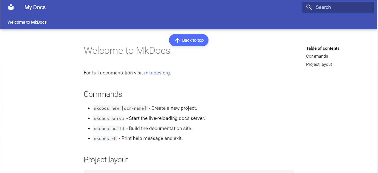 Sticky Tabs break Back to top button · Issue #2807 · squidfunk/mkdocs-material · GitHub