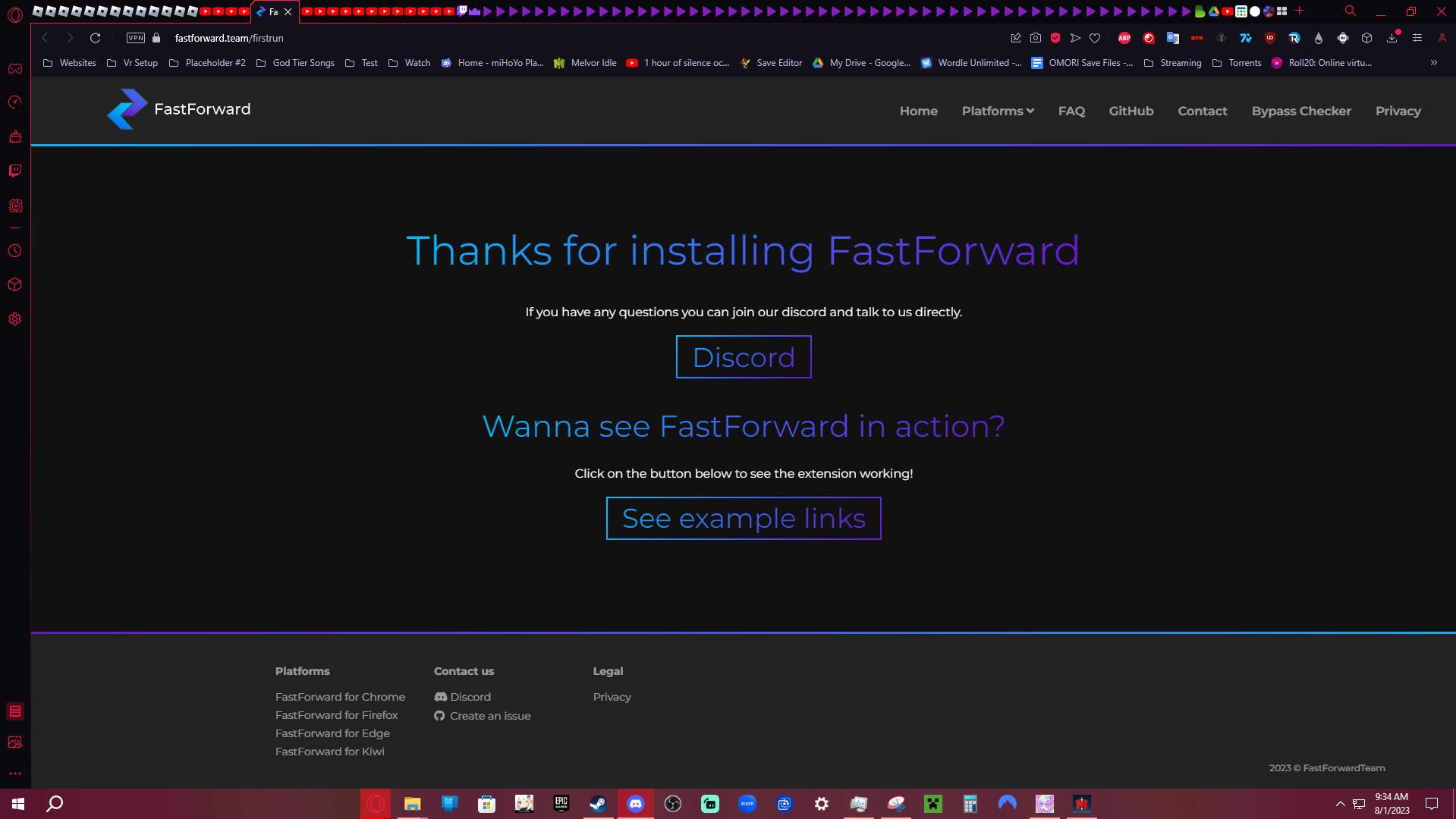 FastForward Randomly Installing (NOT INSTALLED PREVIOUSLY AT ALL) · Issue #1049 ...