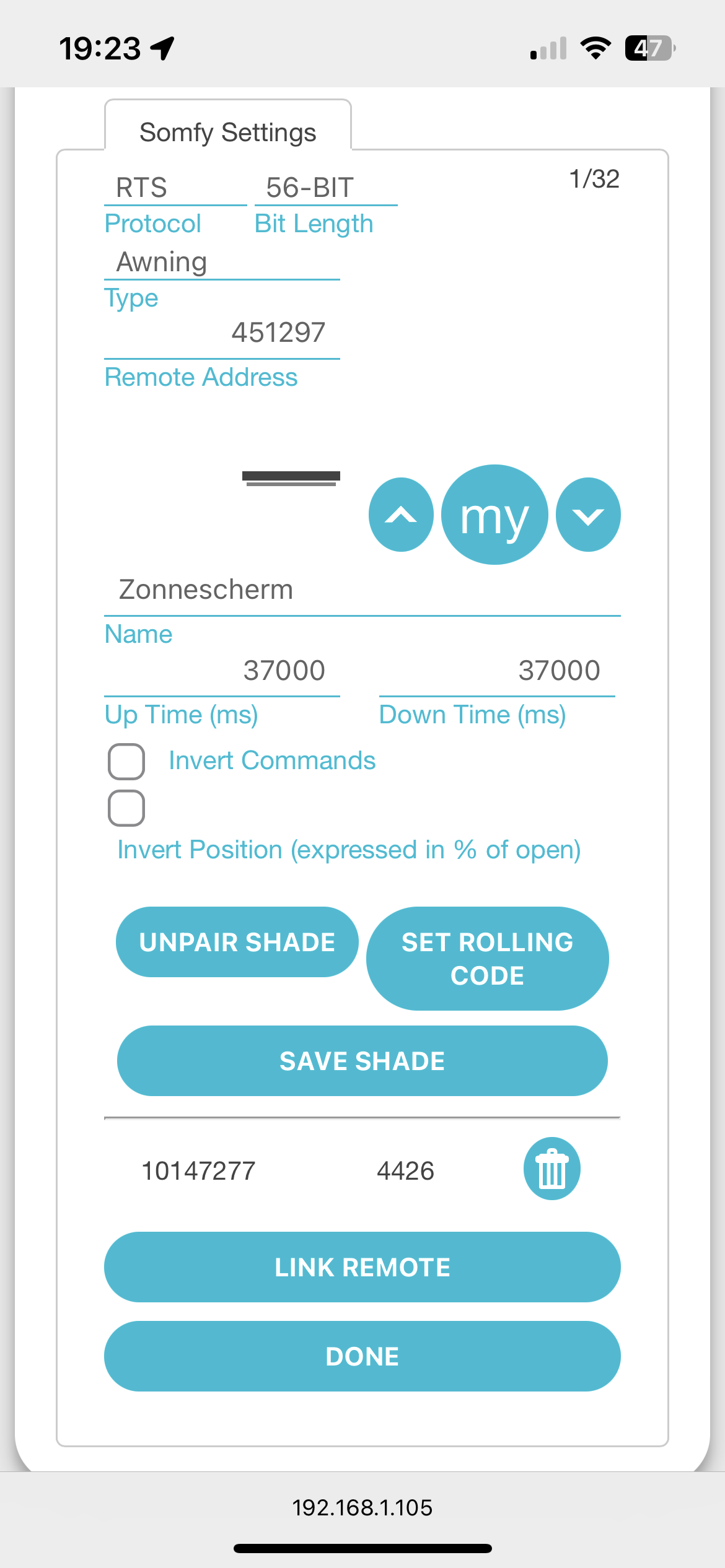 Automatic sun not updating · Issue #75 · rstrouse/ESPSomfy-RTS · GitHub