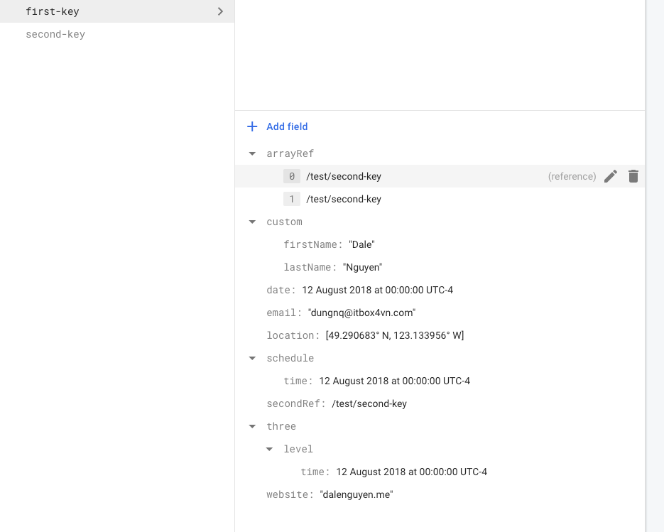 How to use the refs feature. · Issue #40 · dalenguyen/firestore-backup-restore · GitHub