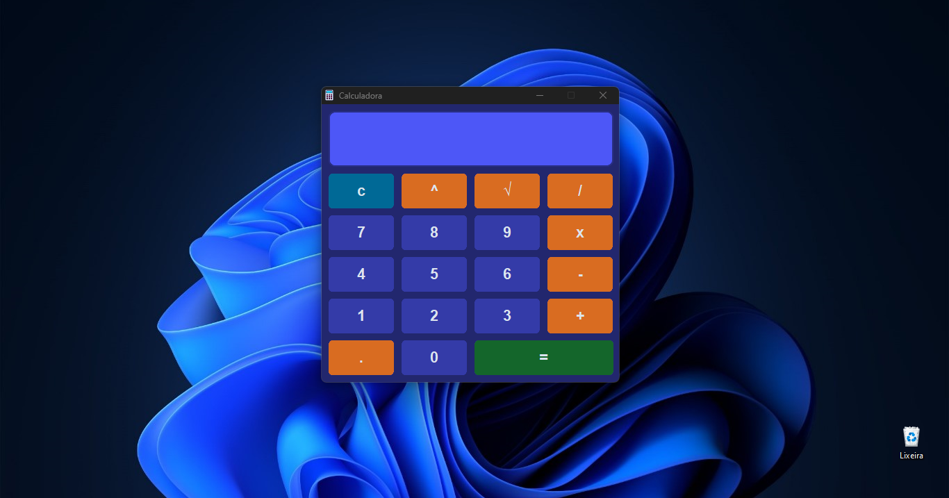 GitHub - gleysson-nunes/calculadora: "Calculadora" é o meu projeto em Python com interface gráfica.