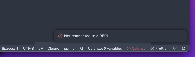The REPL process dies without Calva ”noticing” it when using one JDK (but works with another JDK ...