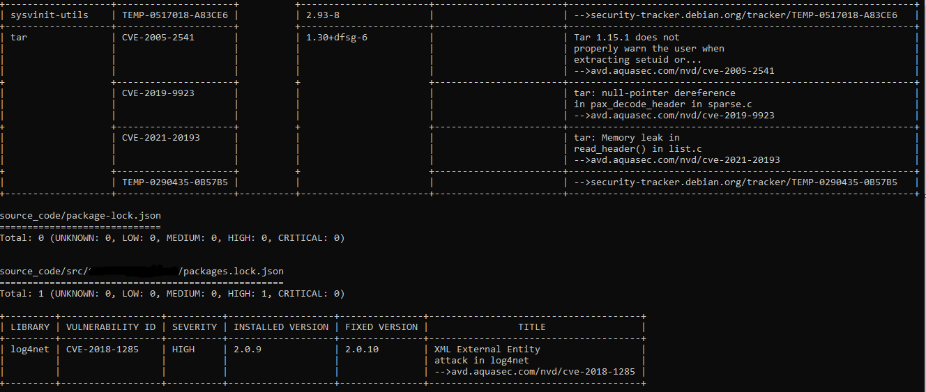 Question: Trivy and Dependency-Check report different vulnerabilities · Issue #899 ...