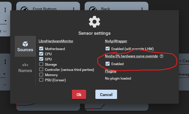 Hysterasis on the way down not working correctly, evga 3070ti · Issue #1369 · Rem0o/FanControl ...