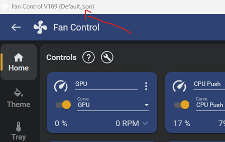 [Feature Request] Show the Loaded Configuration File · Issue #2018 · Rem0o/FanControl.Releases ...