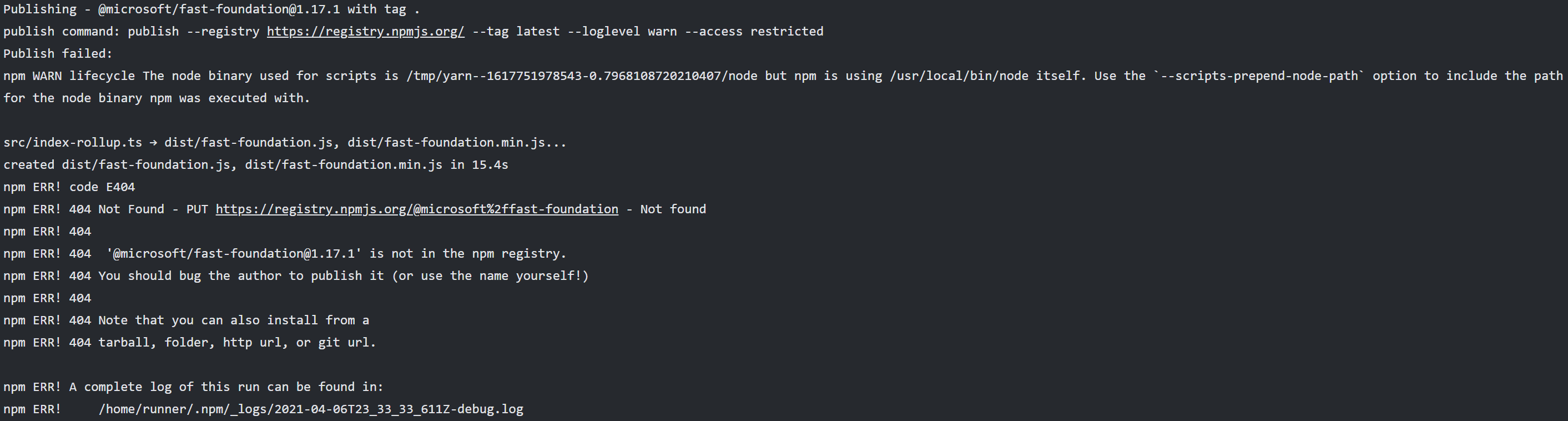 rfc: follow up on beachball publish · Issue #4556 · microsoft/fast · GitHub