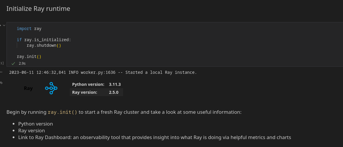 [Suggestion]: No link to ray dashboard as instructed · Issue #87 · ray-project/ray-educational ...