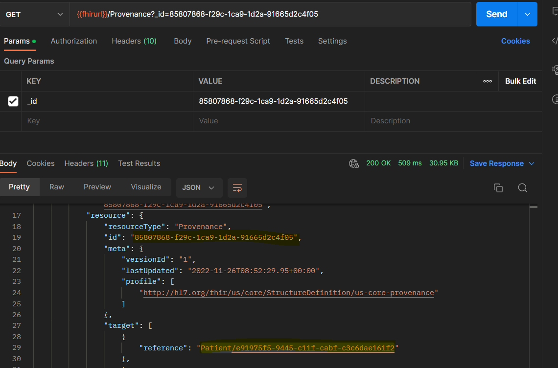 Could not find Patient Reference Patient/e91975f5-9445-c11f-cabf-c3c6dae161f2 in reference ...