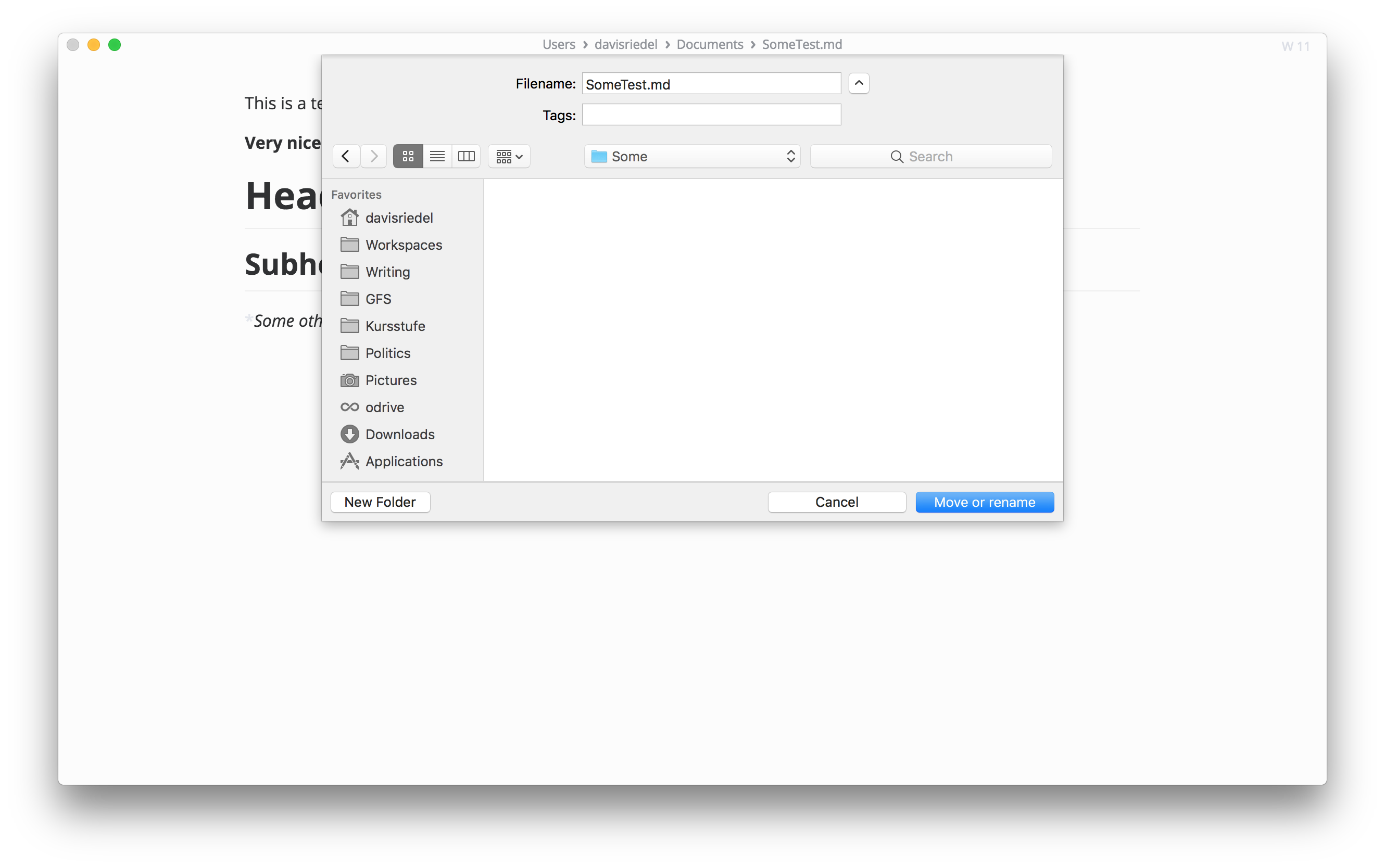 TODOLIST: Add rename (custom top dialog) · Issue #58 · marktext/marktext · GitHub