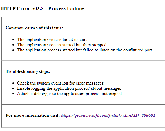 502.5 Bad gateway error running basic wasm app · Issue #2463 ...