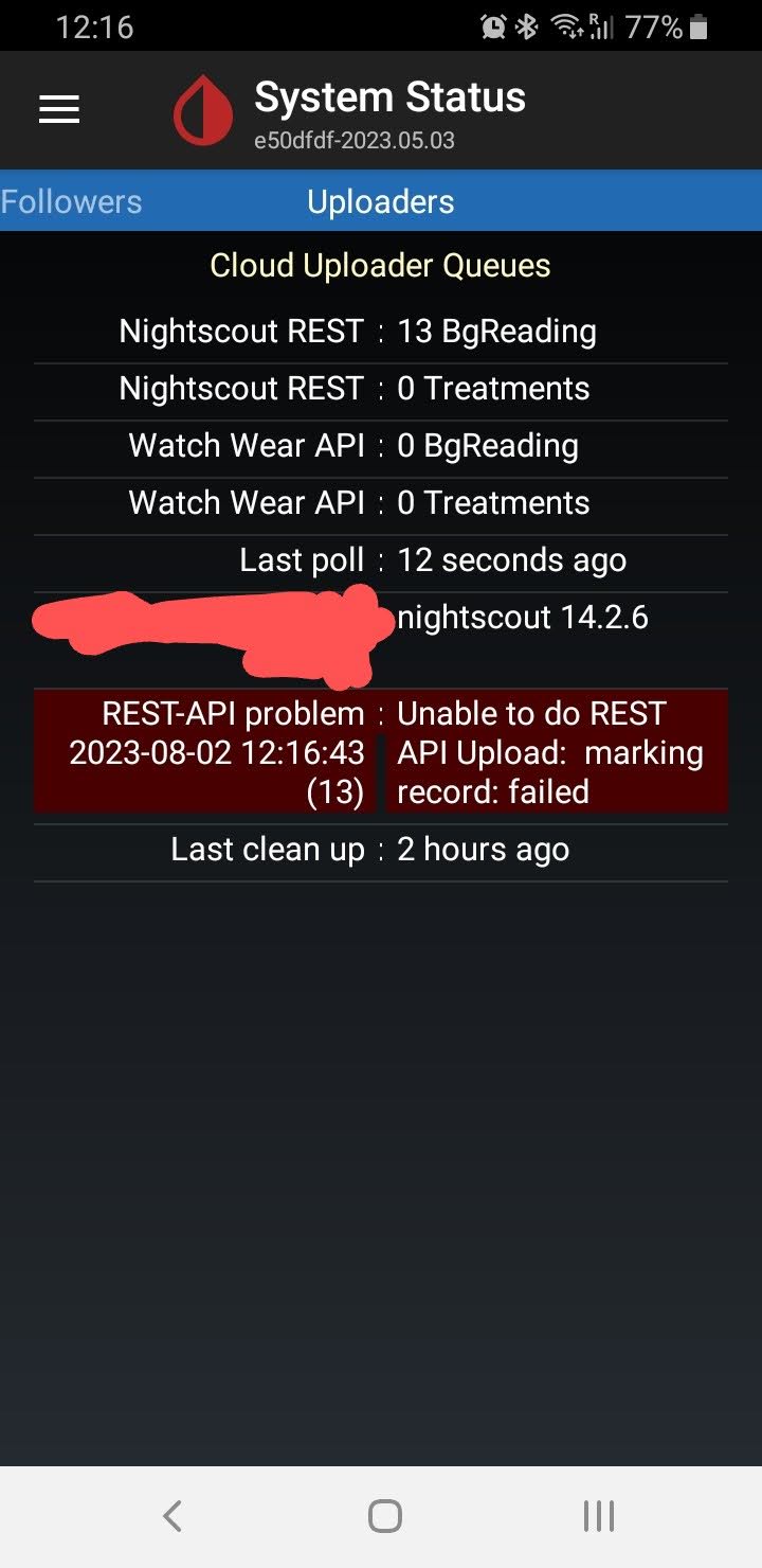 nightscout not working via google cloud · NightscoutFoundation xDrip · Discussion #2976 · GitHub