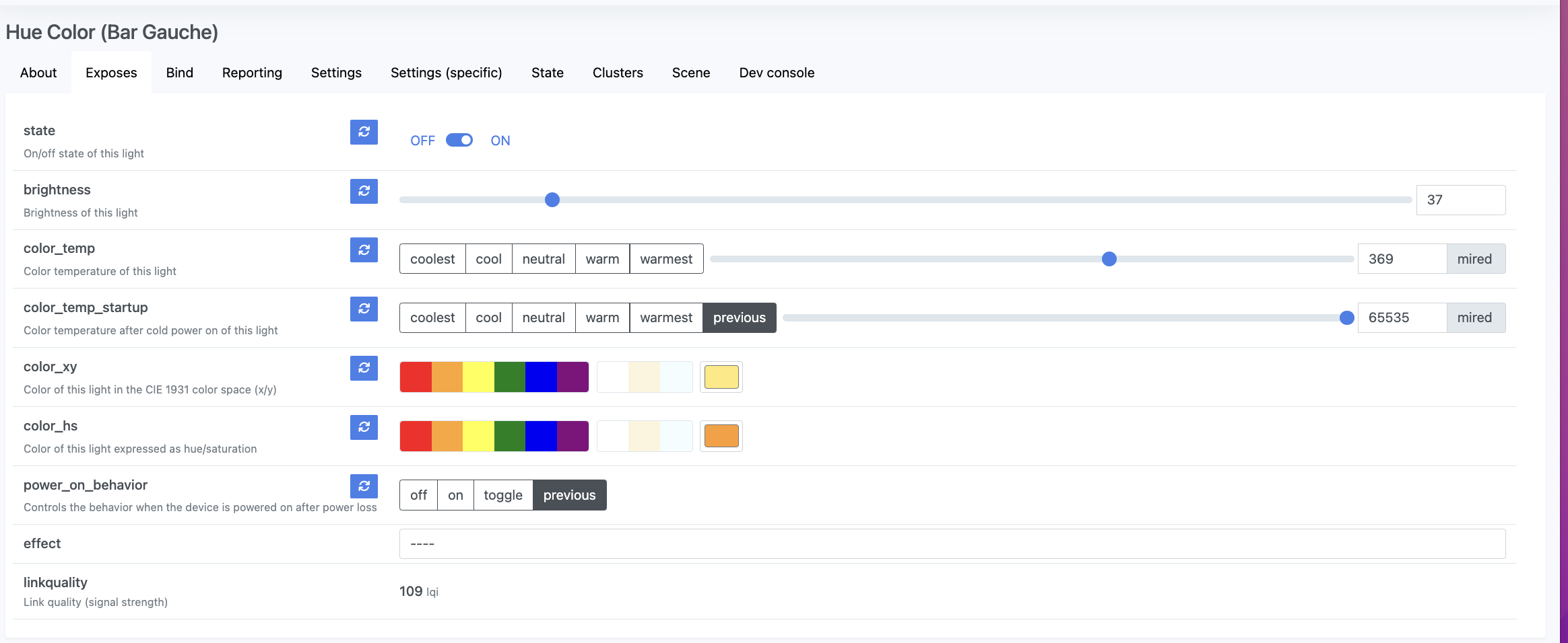 Problem of conflicting light level reporting when light is turned on/off between coordinator and ...