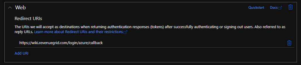 Error during configuring Azure AD authentication · requarks wiki · Discussion #4622 · GitHub