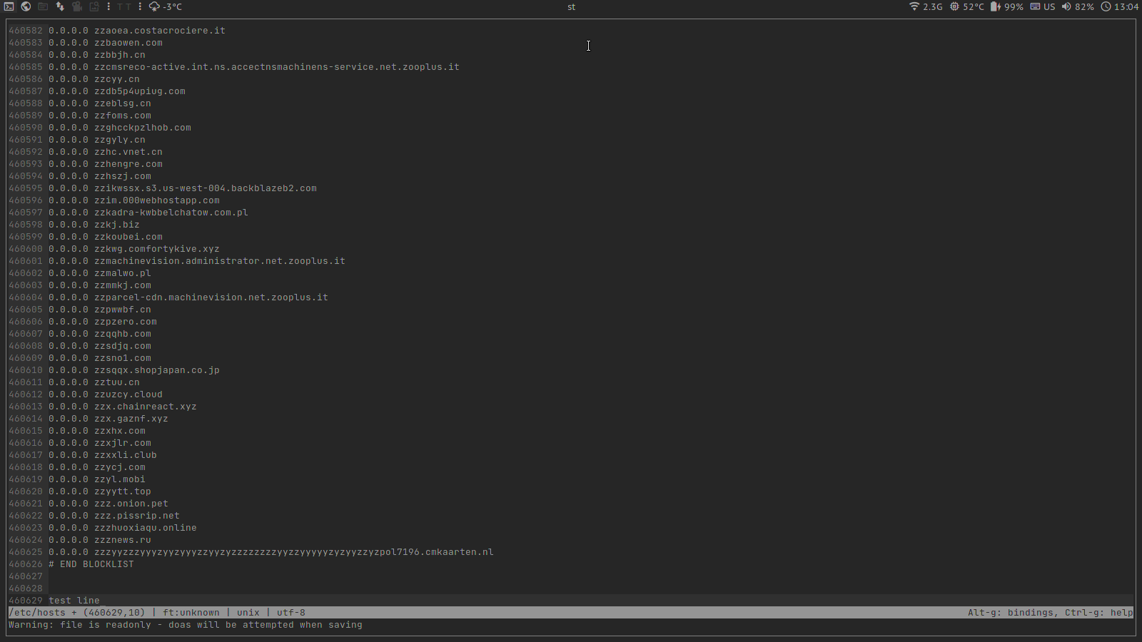 Micro hangs upon saving a file · Issue #2633 · zyedidia/micro · GitHub