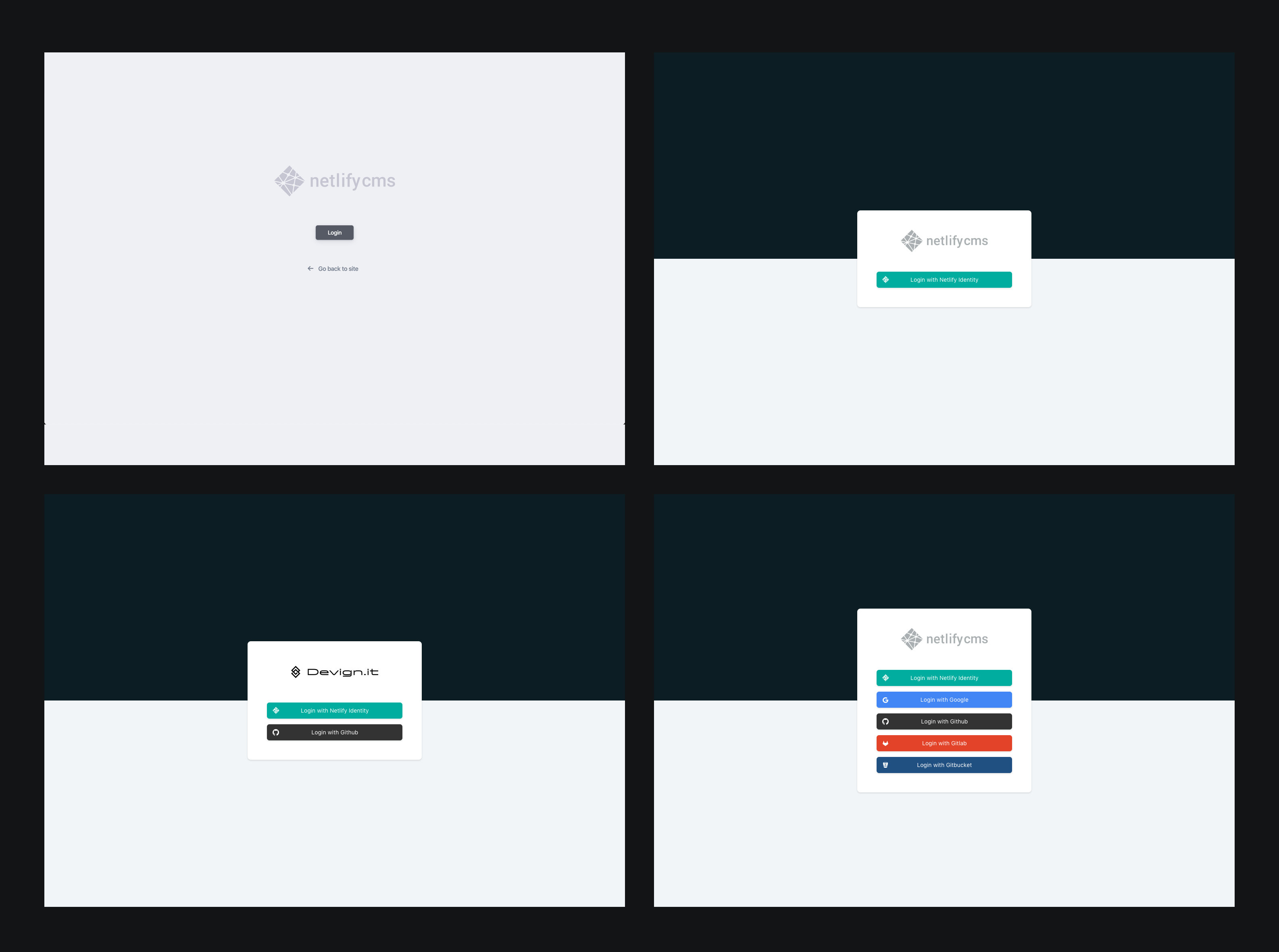 Update Login Screen Ui · Issue 3103 · Decaporg Decap Cms · Github