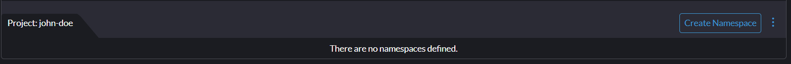 Namespace created from UI is missing auth annotation · Issue #4878 · rancher/dashboard · GitHub