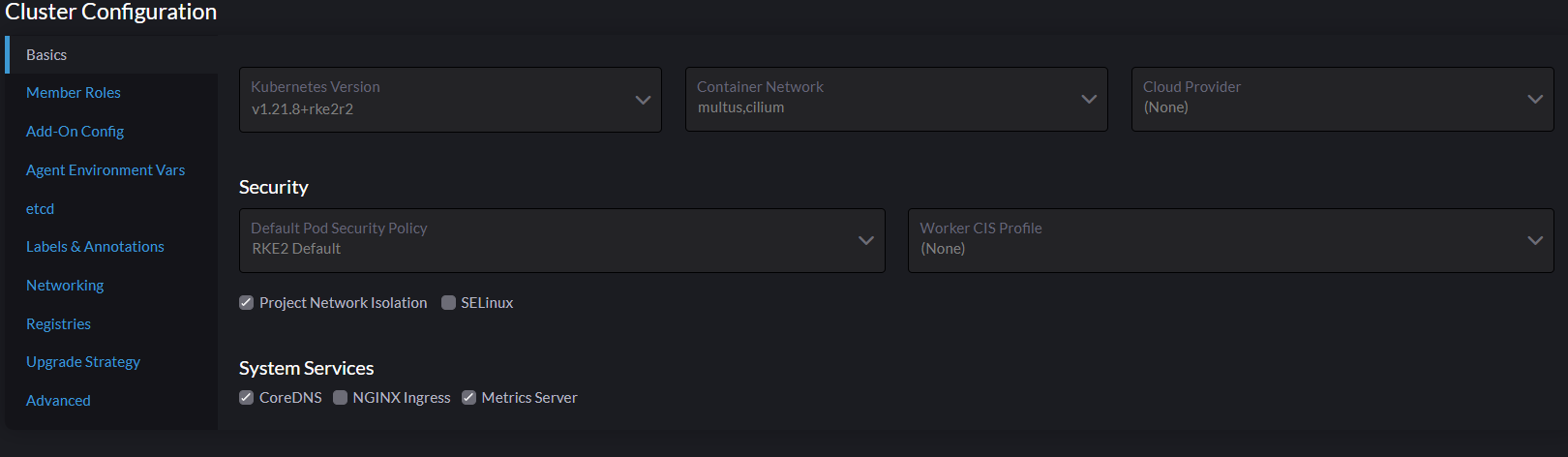 Namespace created from UI is missing auth annotation · Issue #4878 · rancher/dashboard · GitHub