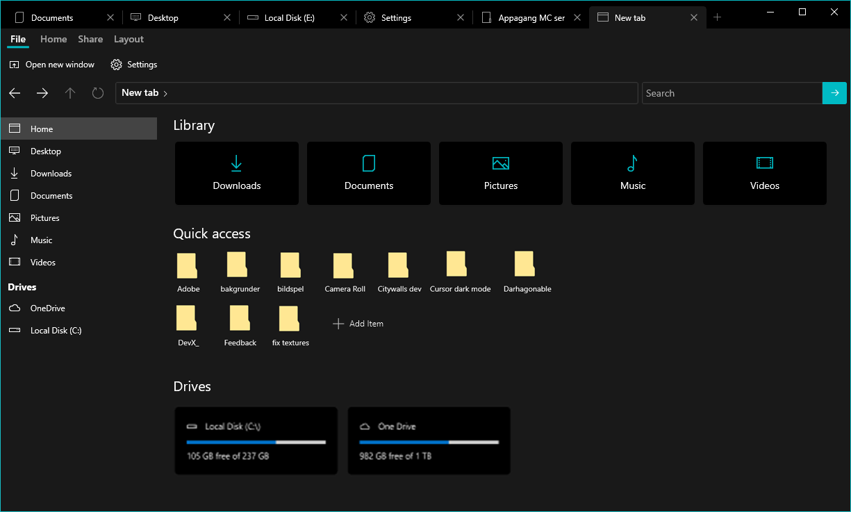 Re-imagining the Home Page Experience · Issue #366 · files-community ...