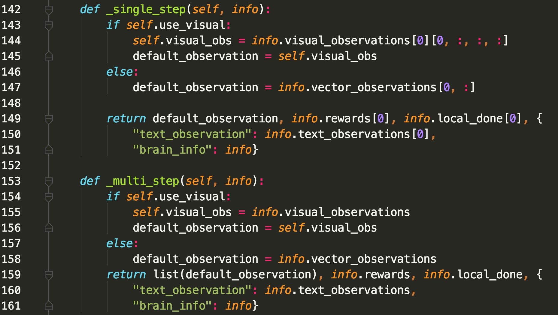 Gym Wrapper Visual Observation Problems · Issue #1392 · Unity-Technologies/ml-agents · GitHub