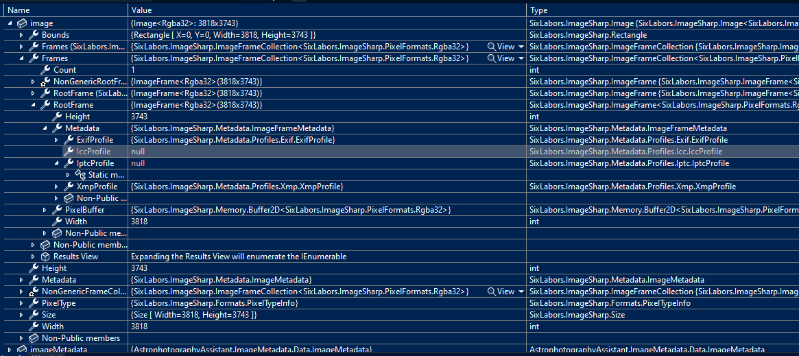 Saving TIFF file is causing IccProfile and IptcProfile on existing file to be set to NULL ...