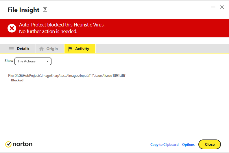 Saving TIFF file is causing IccProfile and IptcProfile on existing file to be set to NULL ...