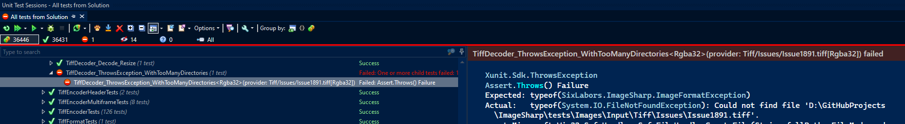 Saving TIFF file is causing IccProfile and IptcProfile on existing file to be set to NULL ...