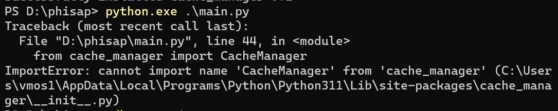cannot import name 'CacheManager' from 'cache_manager' · Issue #101 · kvarenzn/phisap · GitHub